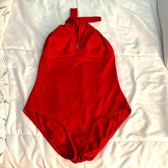 MICHAEL Michael Kors | Swim | Red Beautiful Soft As Butter Swim Suit By ...